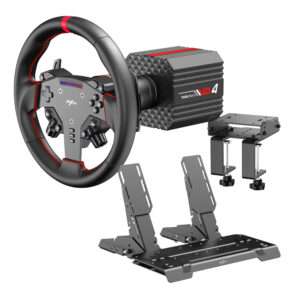 PXN VD4 Direct Drive Sim Racing Wheel – PD-HM Dual Pedal – Z8 Clamp ...